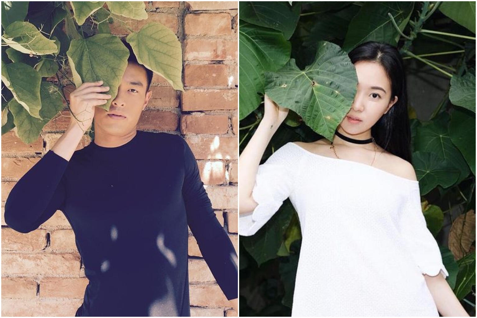 Actor Yo Yang poses like his wife in photos to wish her happy birthday ...