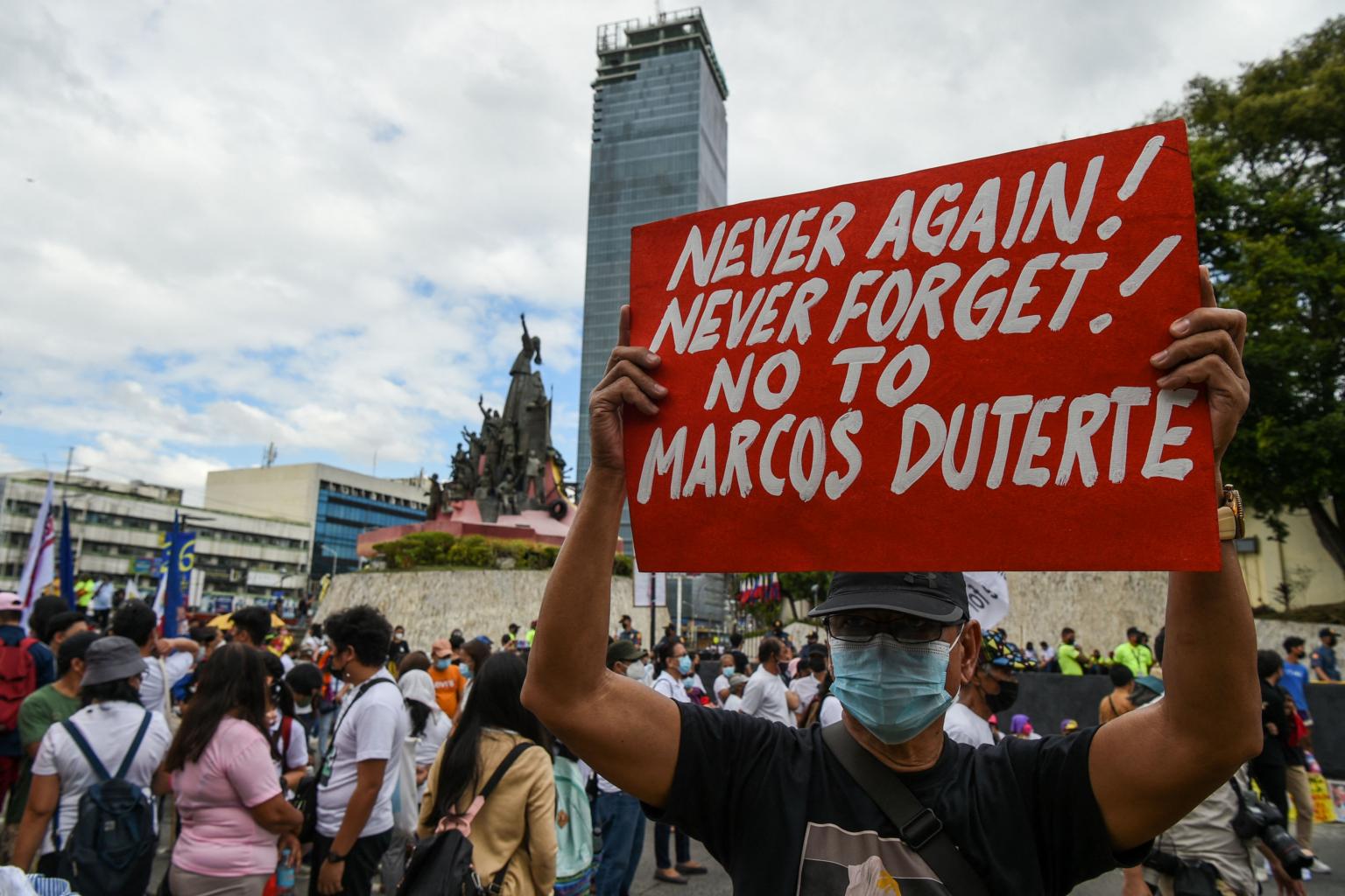 Philippines marks Marcos overthrow as son homes in on presidency | The ...