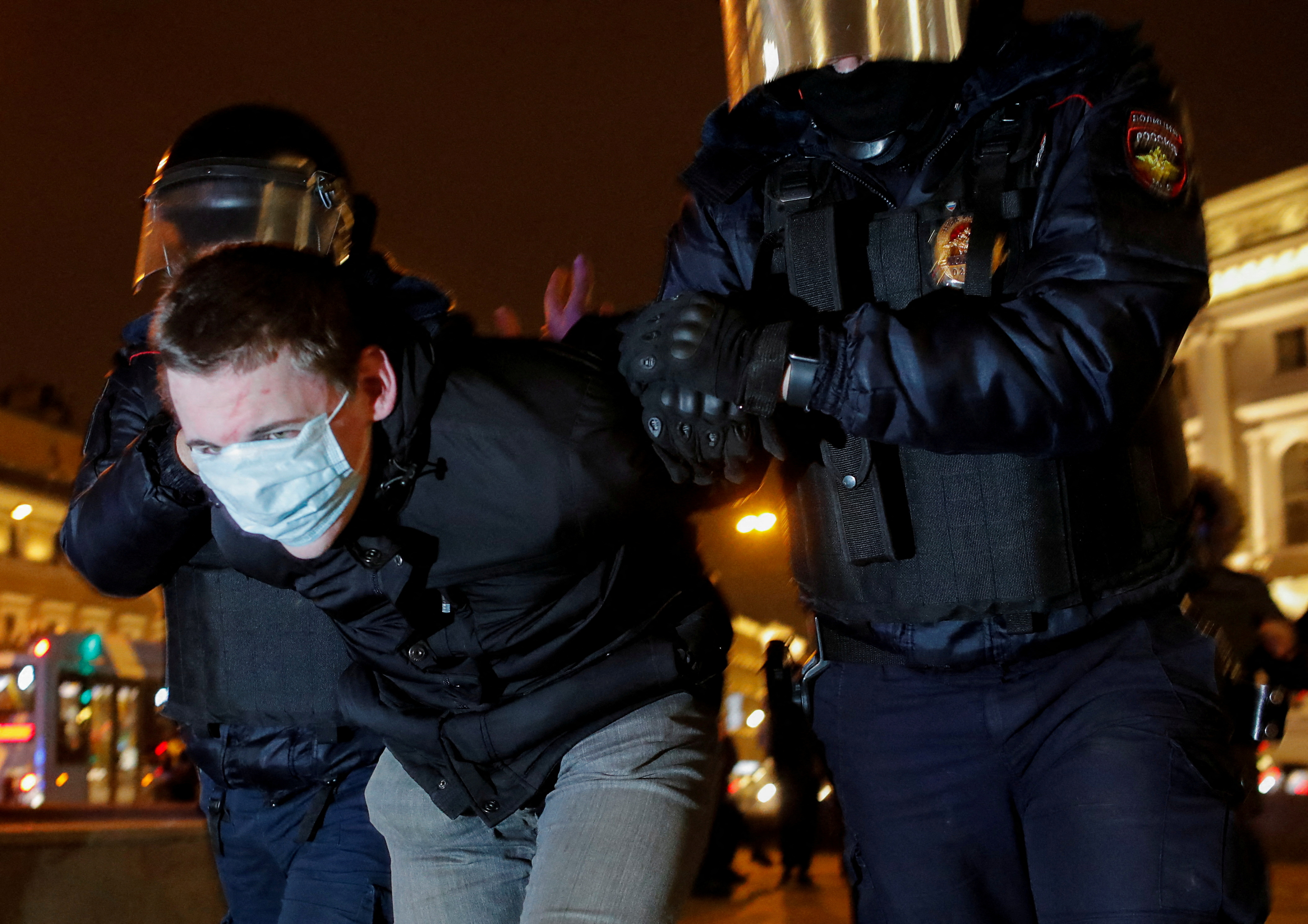 Dozens detained at anti-war rallies in Russia | The Straits Times
