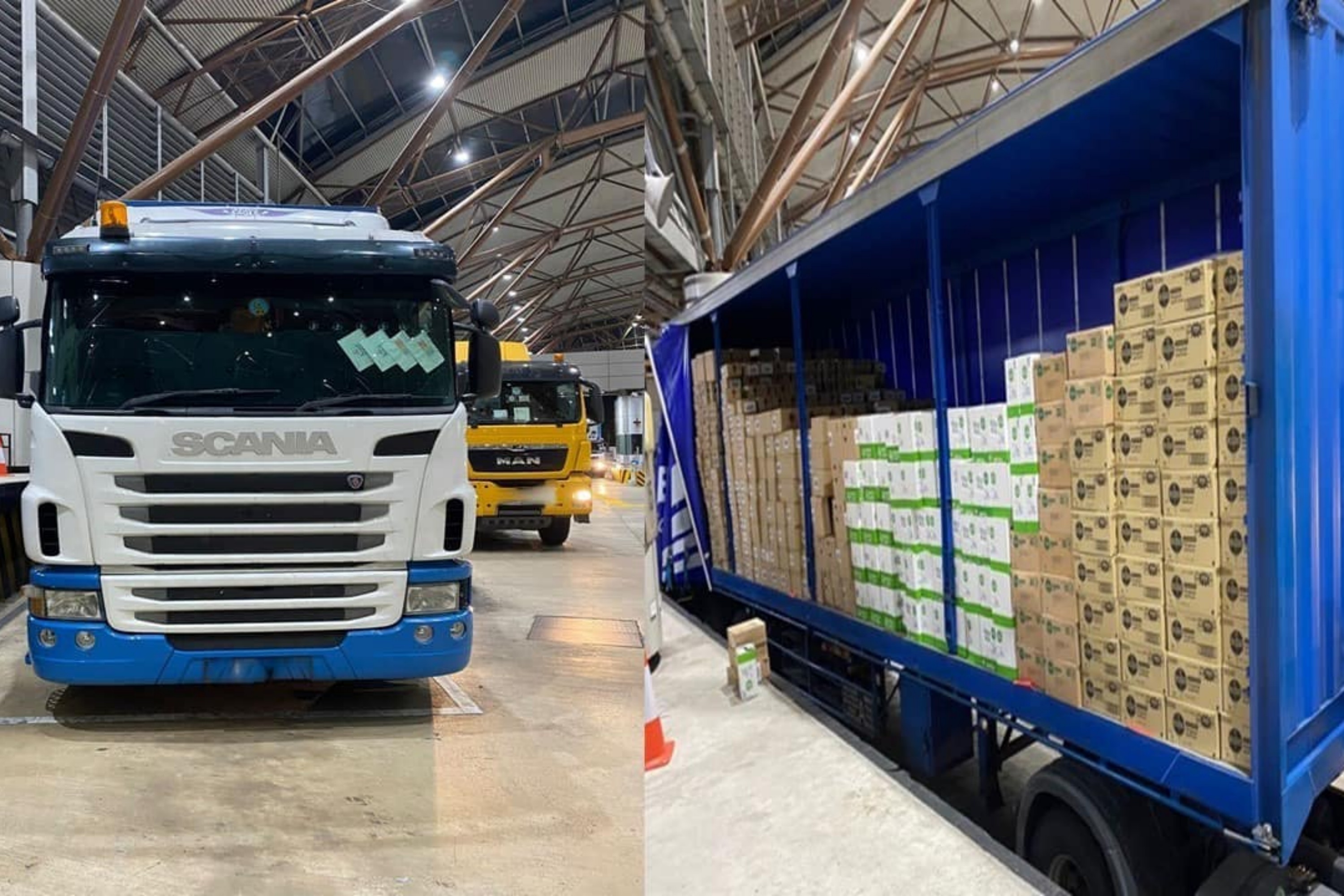 Vape refill pods and chewing tobacco seized from Malaysian lorry at ...