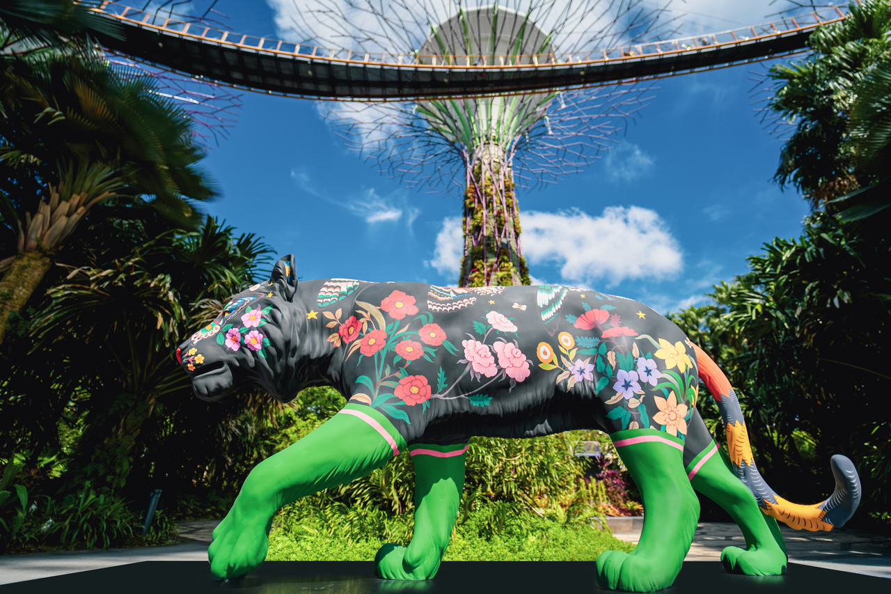 Tigers prowl Singapore in new interactive exhibition | The Straits Times