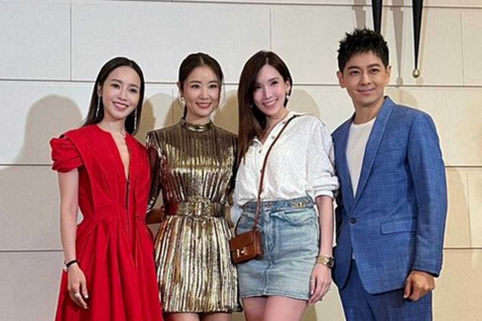 Former couple Ruby Lin and Jimmy Lin appear together for first time in ...