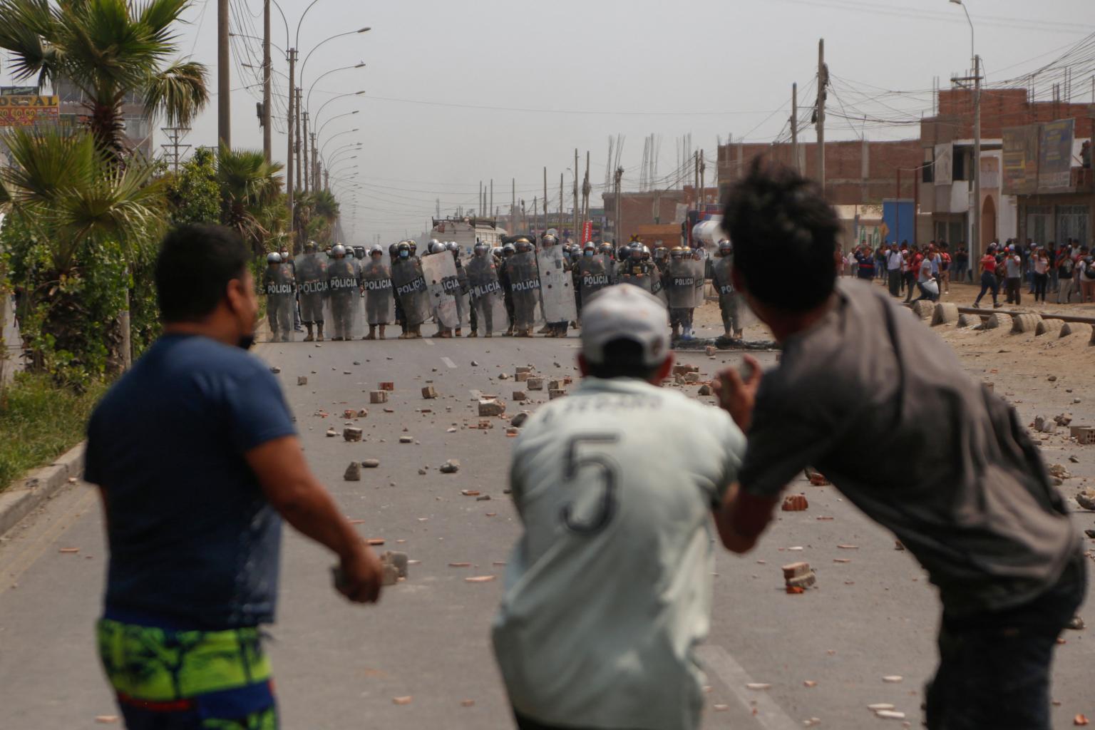 Peru imposes curfew after protests over gas and fertiliser prices amid ...