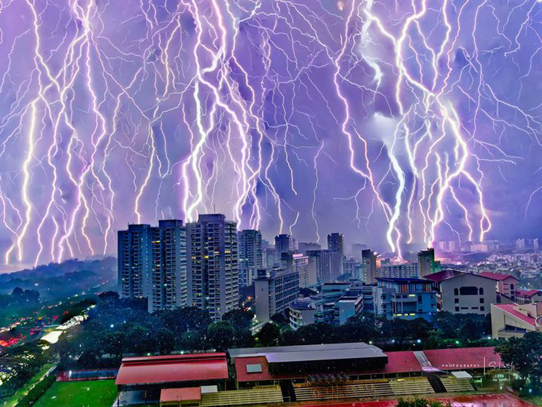 Storm chasing photographers welcome high levels of lightning activity ...