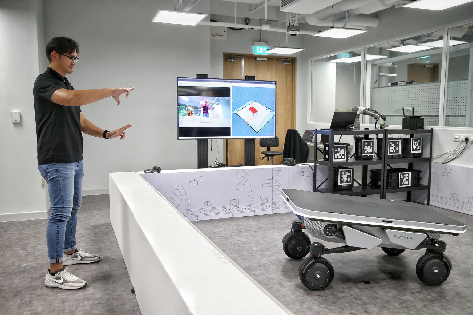 New lab at NTU aims to develop solutions in areas such as robotics and ...