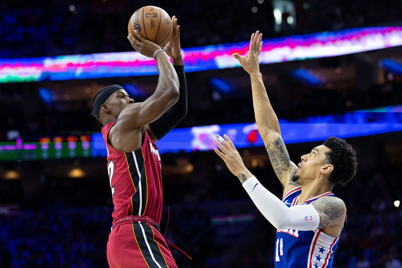 NBA: Jimmy Butler propels Heat past Sixers into Eastern Conference ...