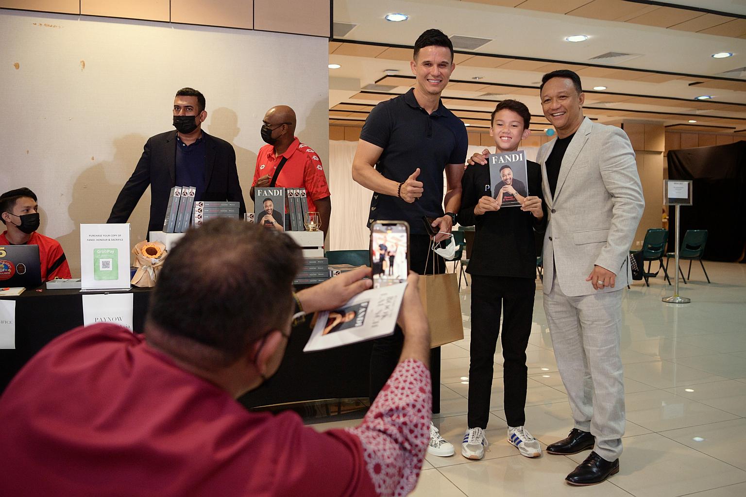 Football: Fandi launches biography, sharing tales of honour and ...
