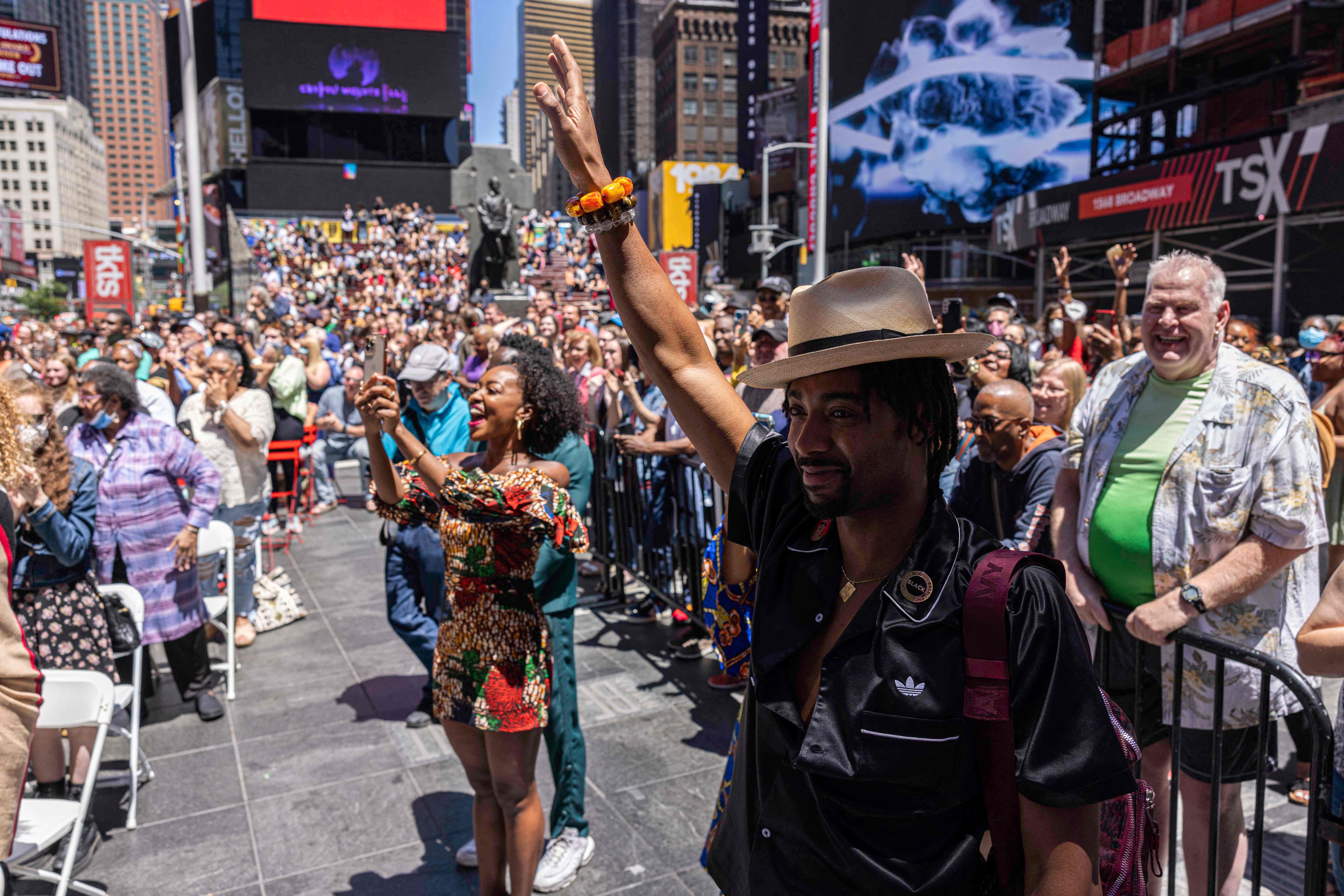 Parades, street festivals and speeches mark Juneteenth across US | The ...