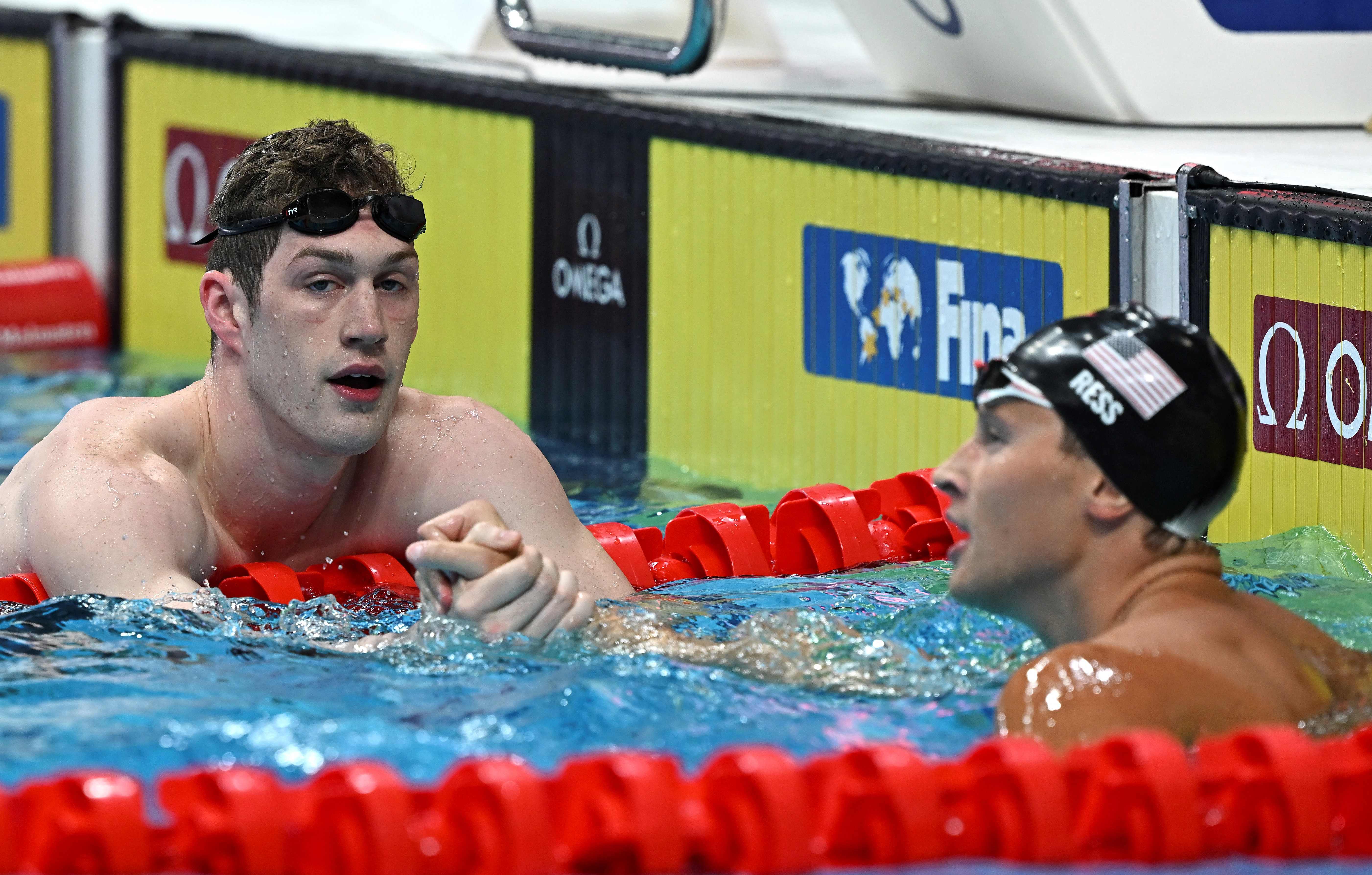 Swimming: American Ress wins 50m backstroke gold after review, McIntosh ...