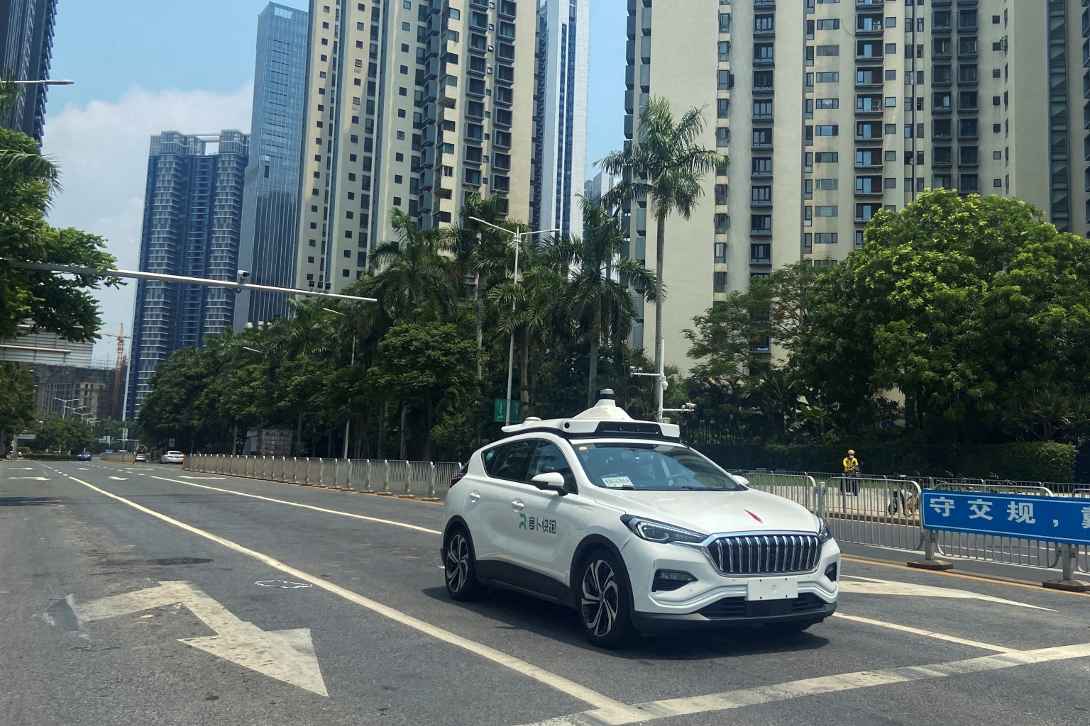 Baidu wins approval for China's first full driverless taxis | The ...