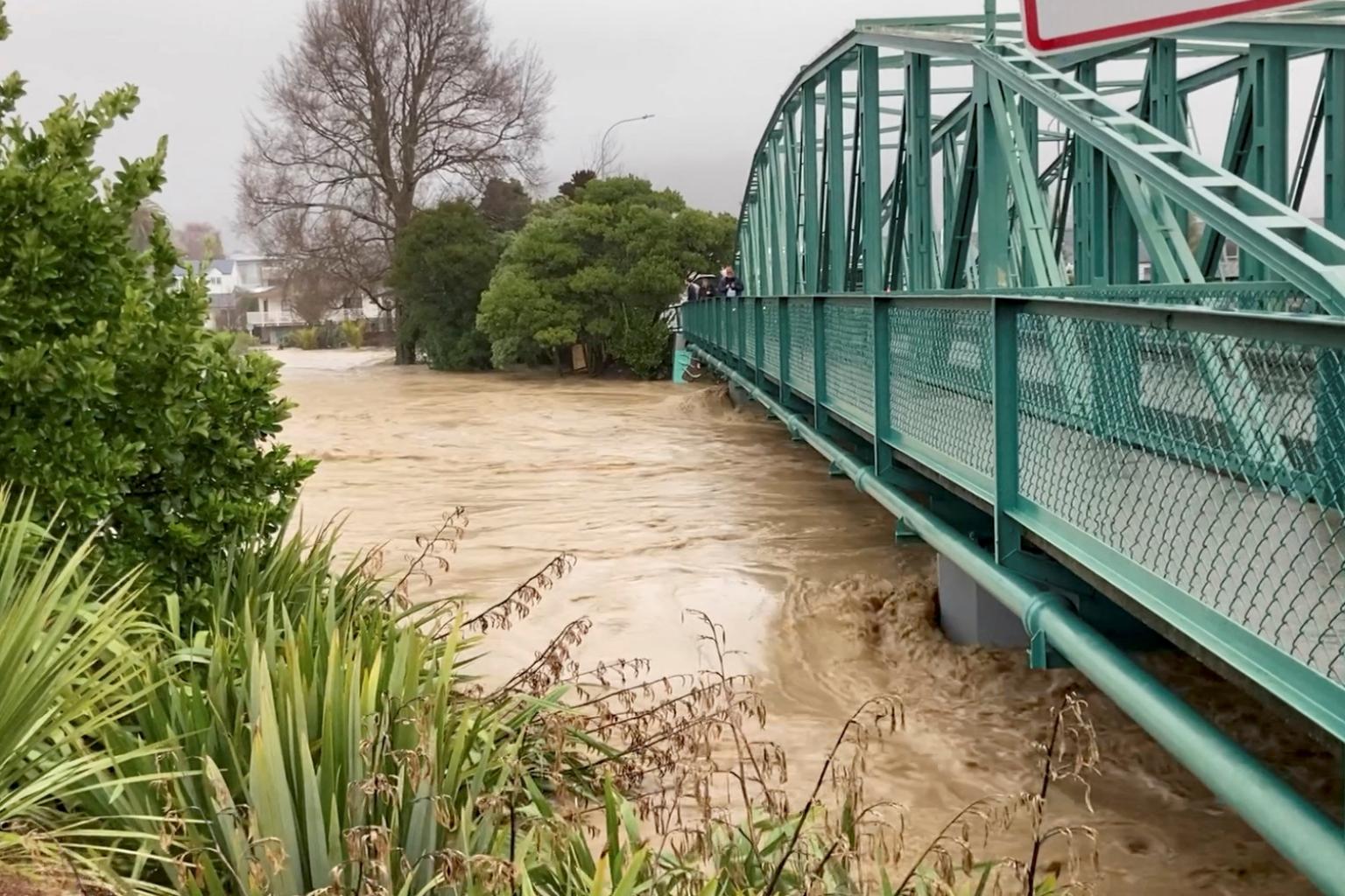 Torrential New Zealand rain, floods force evacuation of 200 homes | The ...