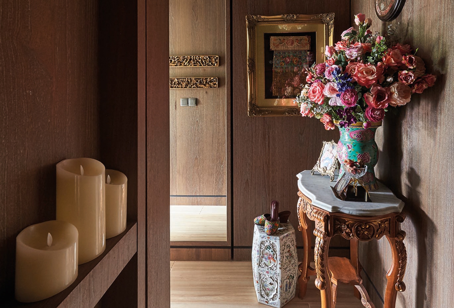 The Chic Home: Rumah Bebe owner's condo celebrates Peranakan heritage ...