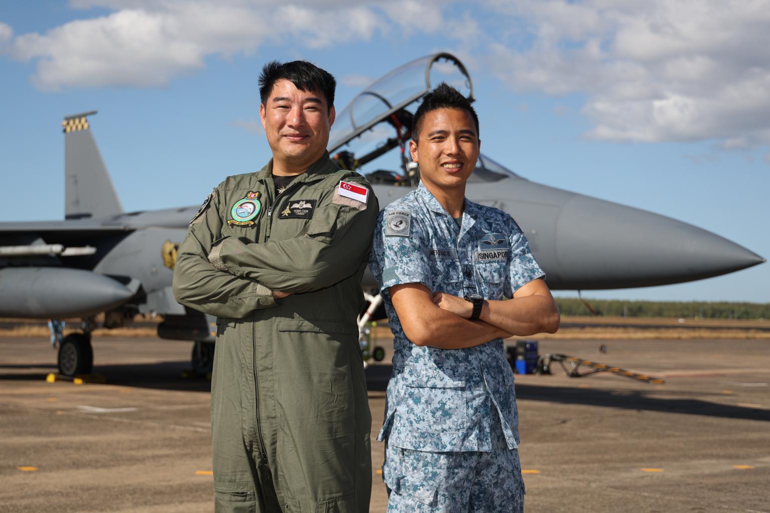 NSmen fighter pilot, engineer hone skills at 17-nation air combat drill ...