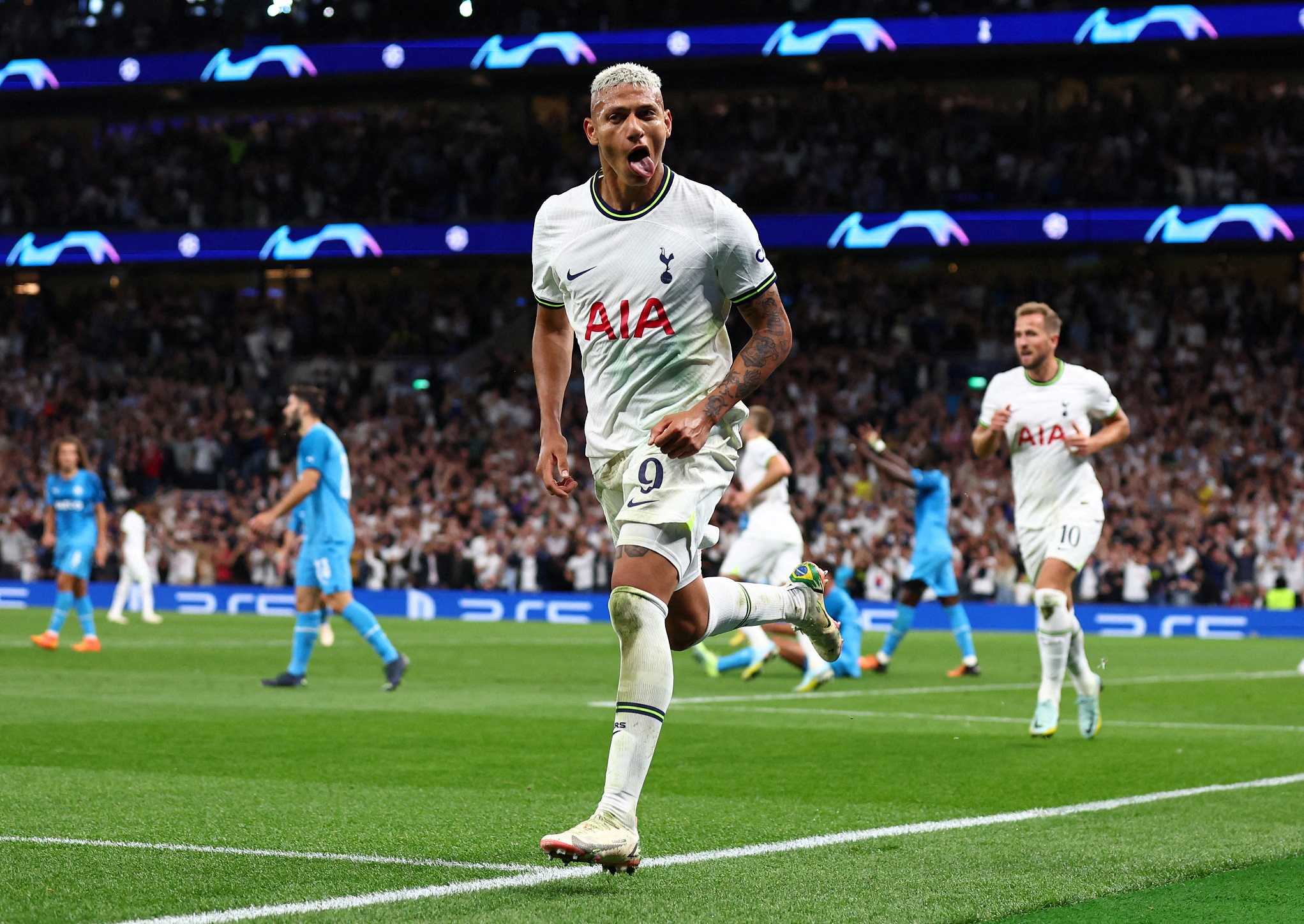 Football: Double from Tottenham's Richarlison sinks Marseille | The ...