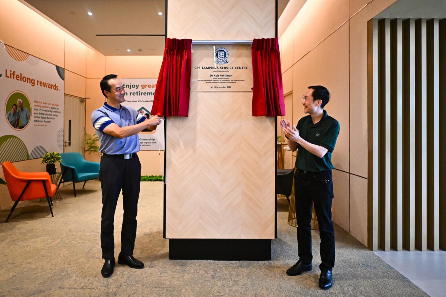 Bigger, better-equipped Tampines CPF service centre reopens after ...