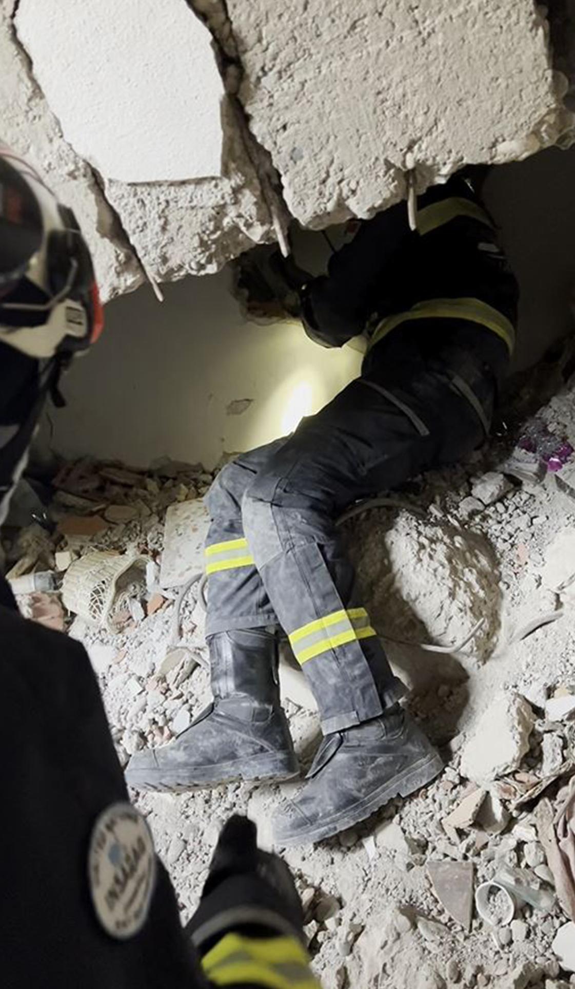 SCDF officer crawled through debris to rescue boy, 12, hidden under ...