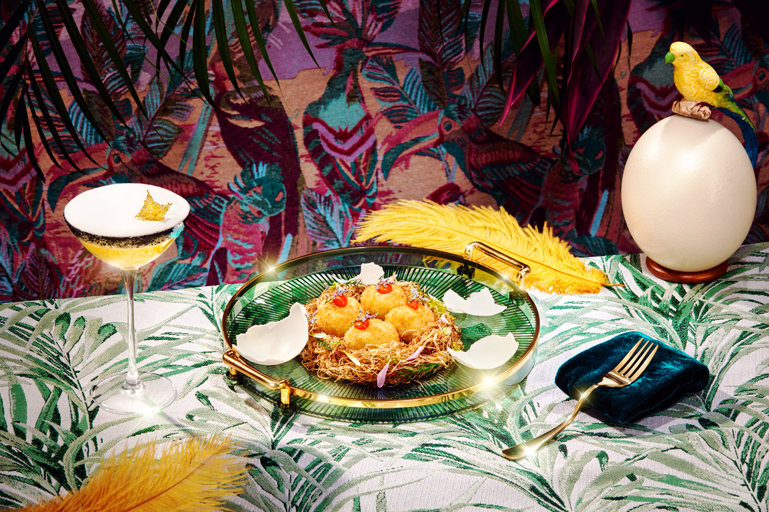 Sip on the Crimson Sunbird or Asian Koel: Take flight with creative ...