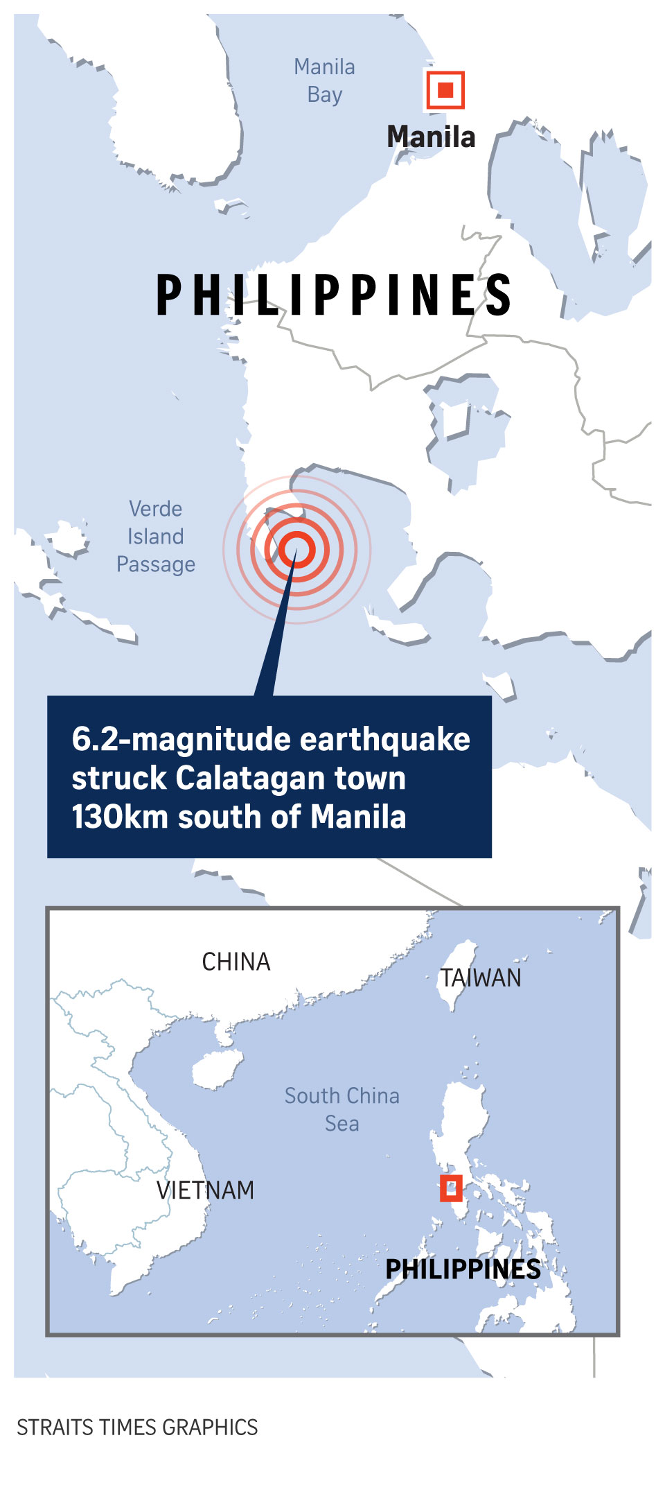 6.2-magnitude earthquake strikes resort town south of Manila | The ...