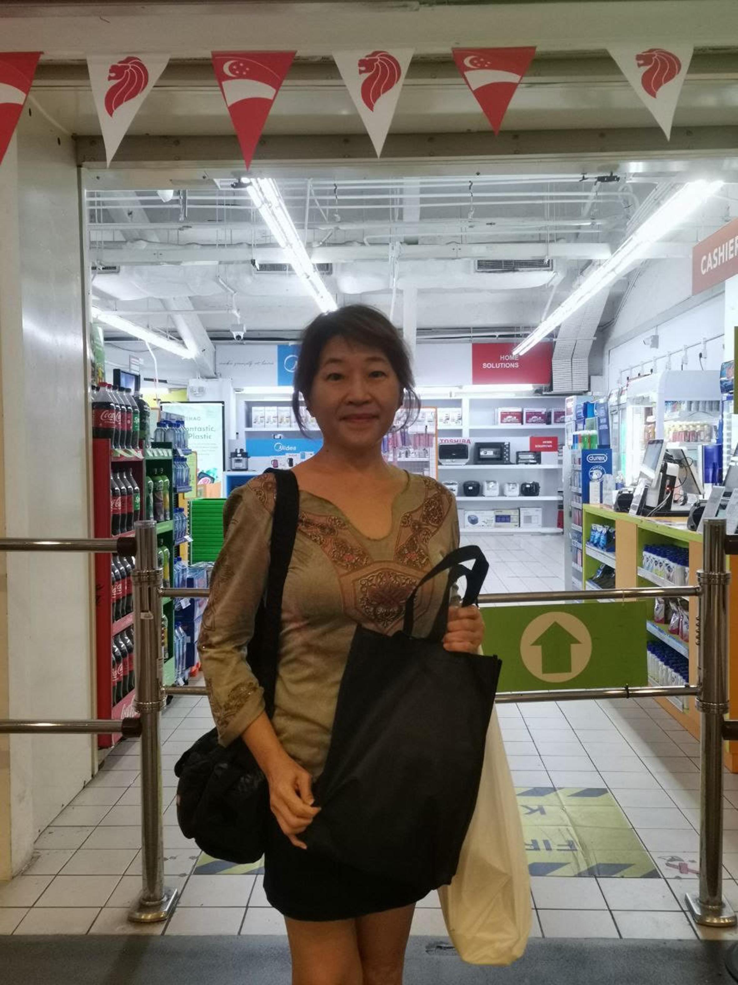 Retiree Tony Lim, 70, plans to reduce his plastic usage from Monday by ...