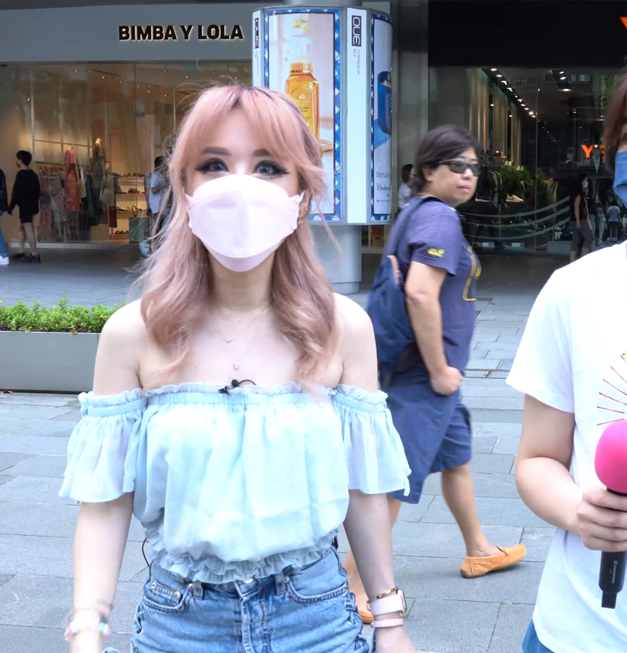 ‘Badge Lady’ convicted of not wearing mask in Orchard Road and not ...