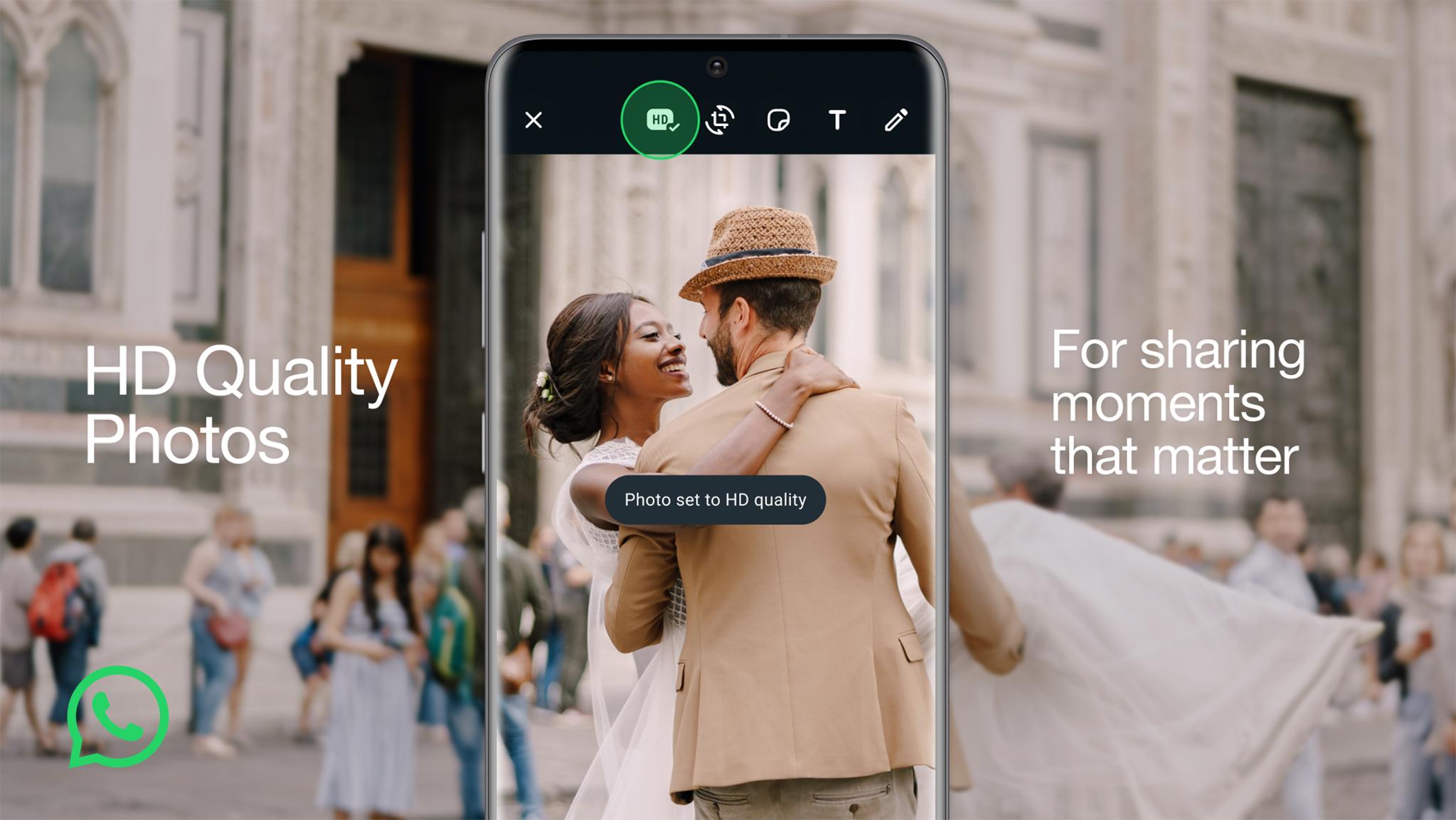 WhatsApp users can soon opt to send high-resolution photos with latest ...