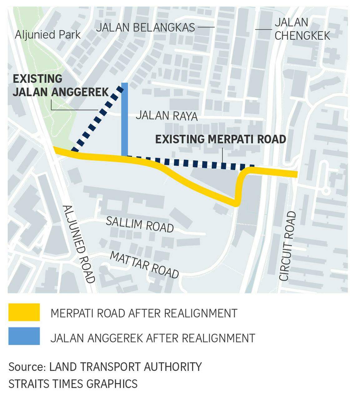 Merpati Road in MacPherson to be realigned by end-2026 for future ...