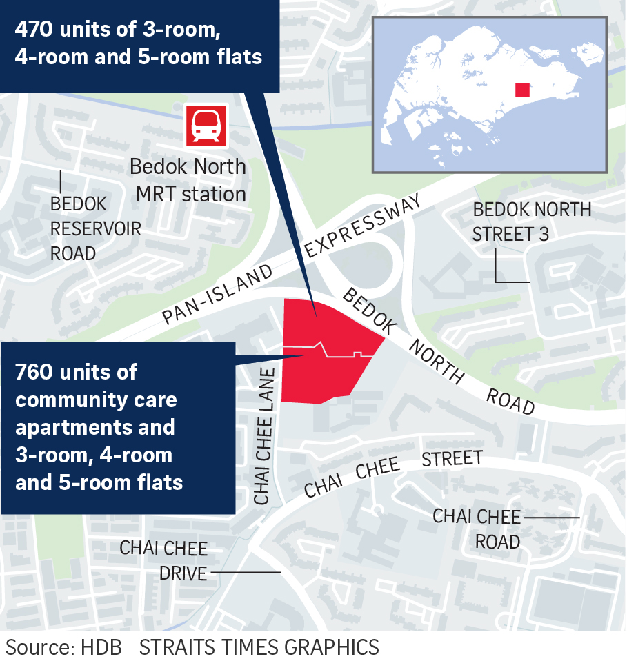 250 assisted-living flats to be launched in Bedok in December | The ...
