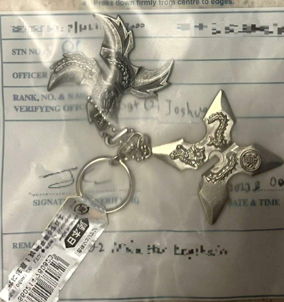 More people bringing offensive weapons into Singapore, including ...