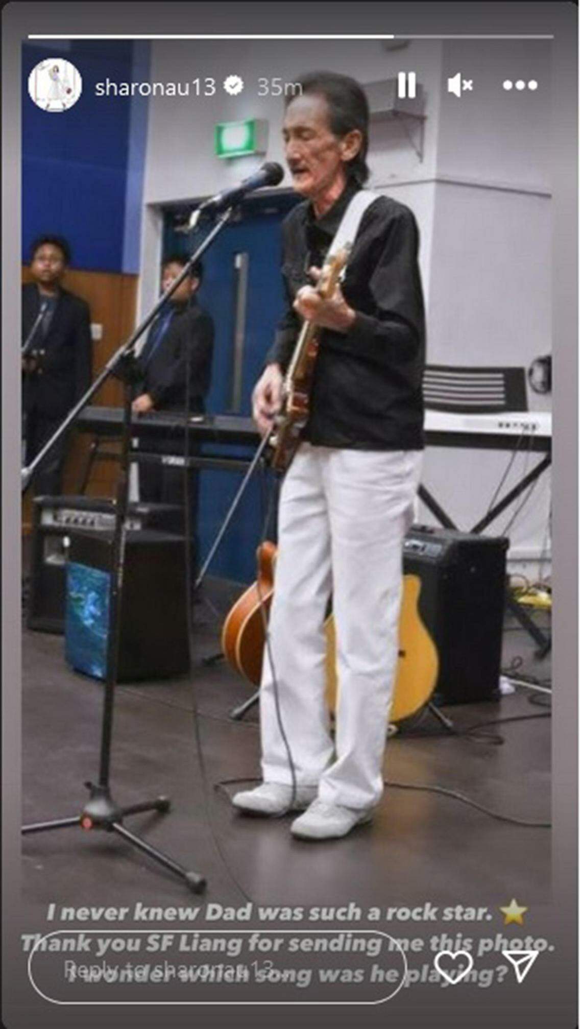 ‘They called him a legend’: Sharon Au pays tribute to her estranged ...