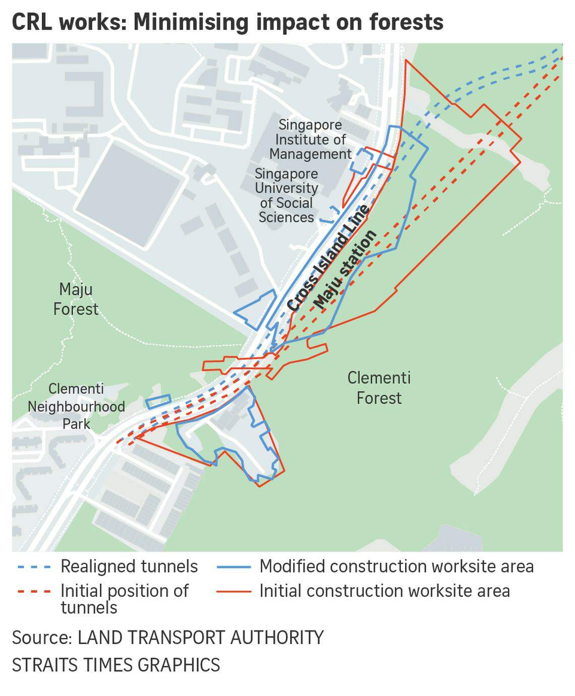 Work on Cross Island Line’s Maju station to start in Q2 2024; $480m ...