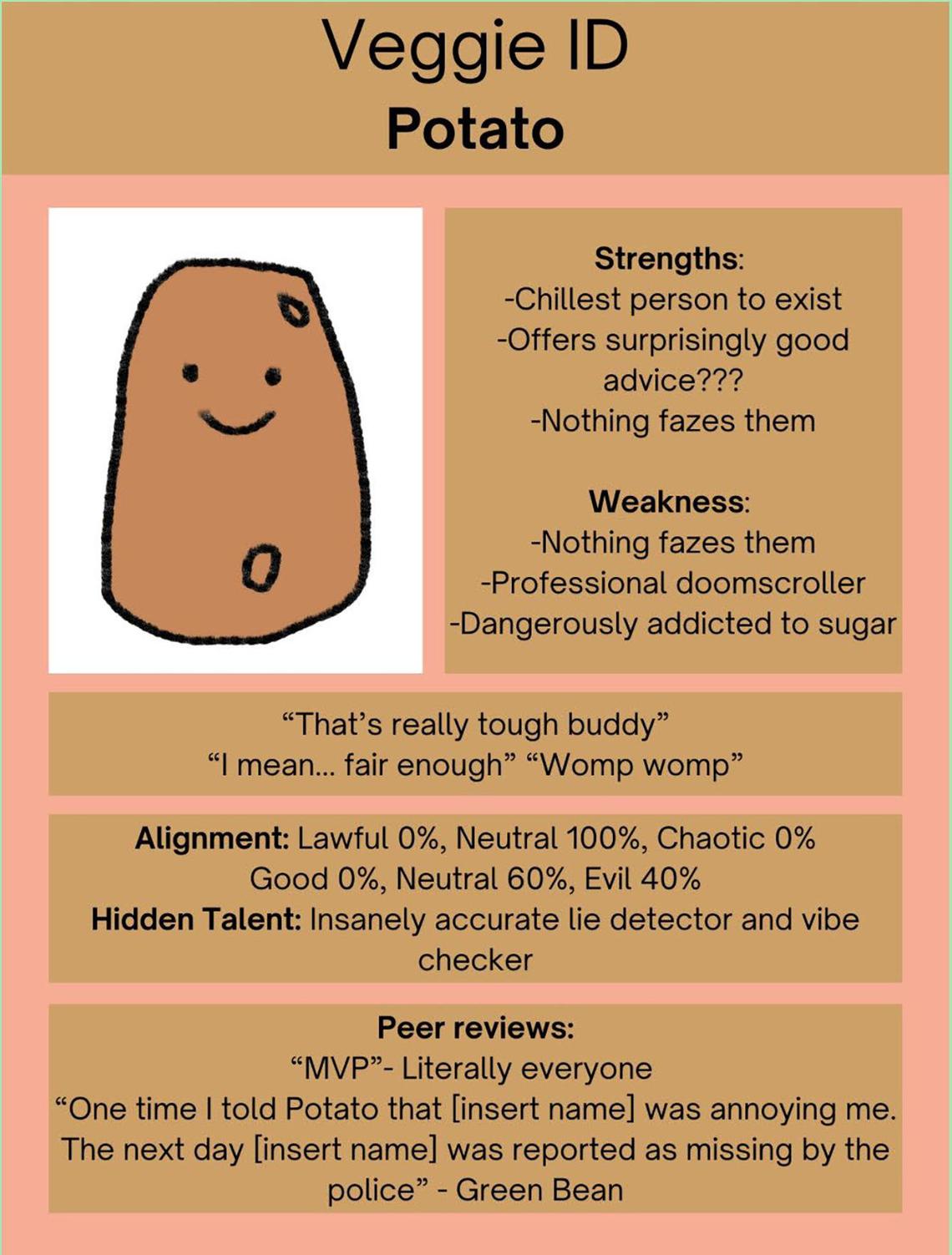 Singapore’s new Veggie ID craze: Are you a Potato, Broccoli or Jalapeno? | The Straits Times