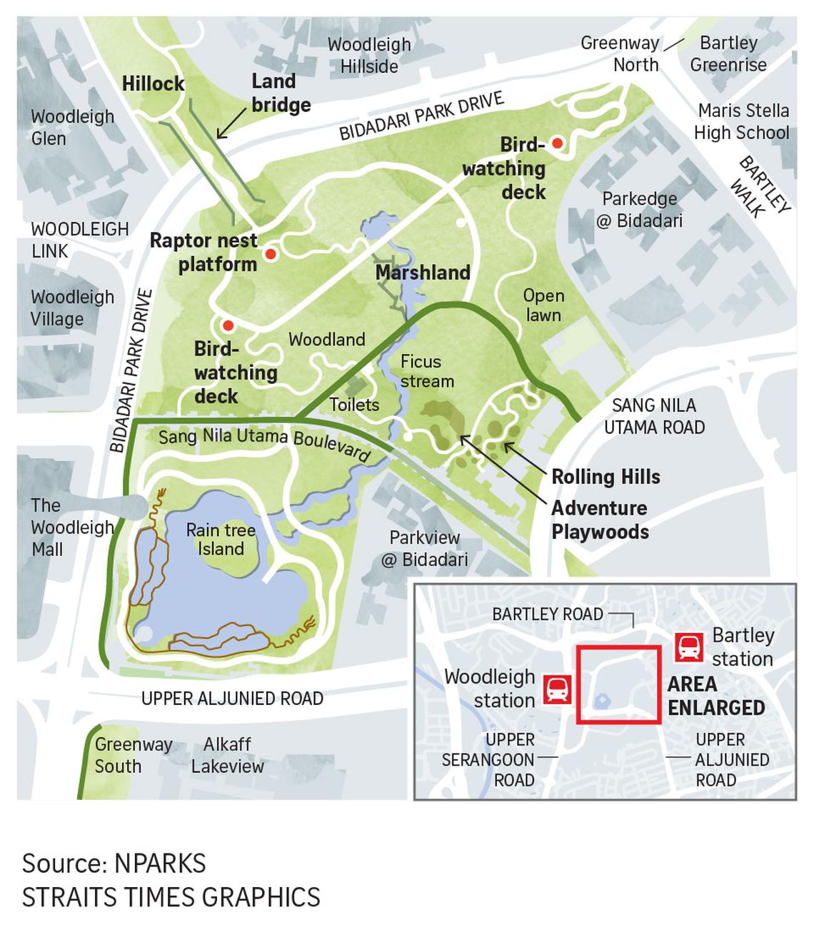 New Hundred Acre Wood-inspired park in Bidadari has a freshwater lake ...