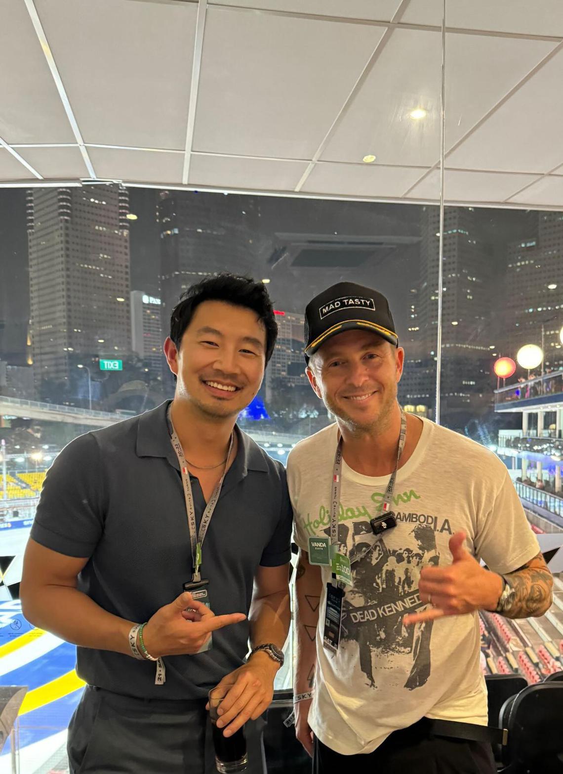 From Choi Si-won to Simu Liu: Celebrities in Singapore during F1 ...