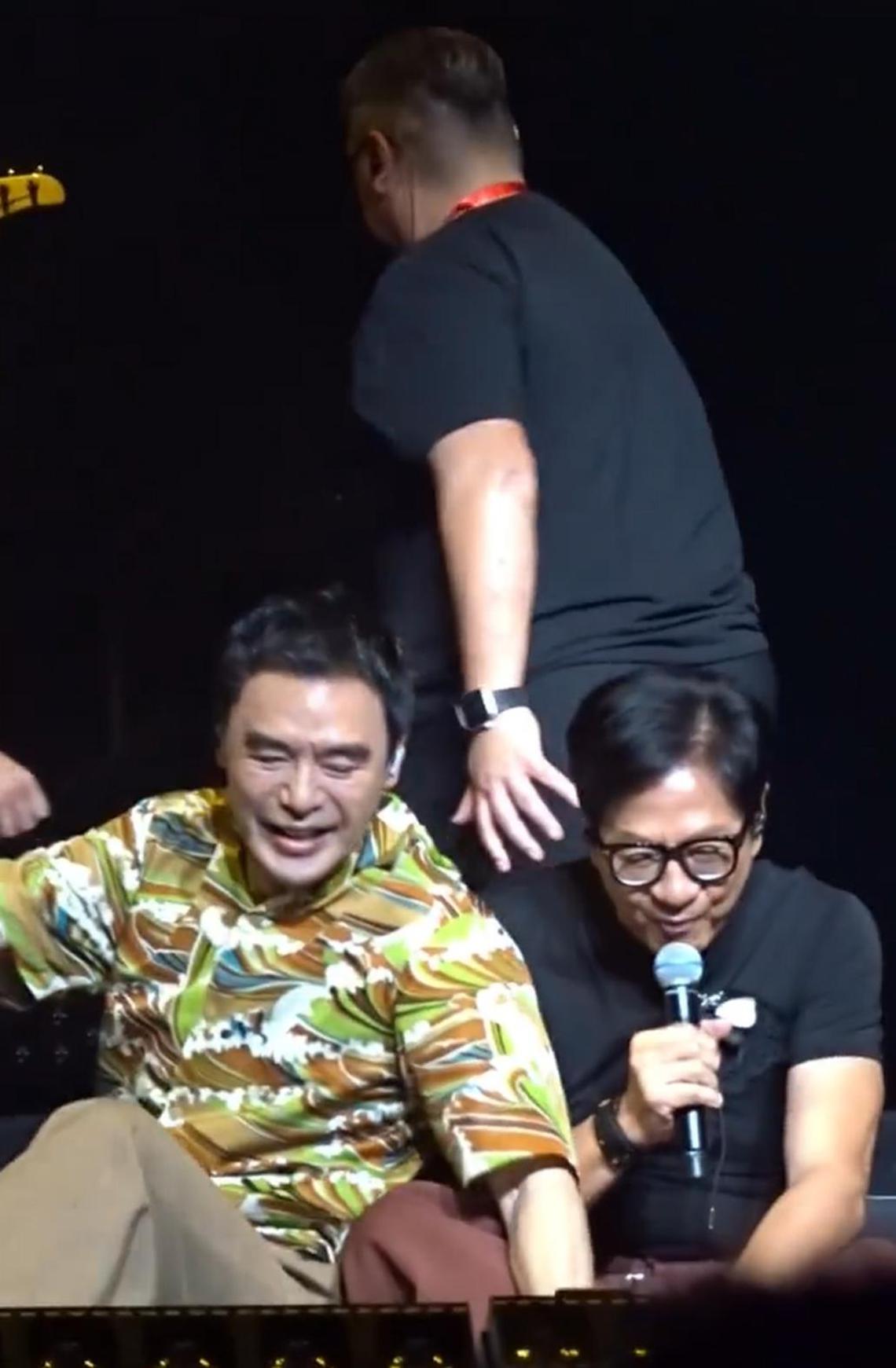 The Wynners’ Kenny Bee, 71, falls twice at band’s Guangzhou concert ...