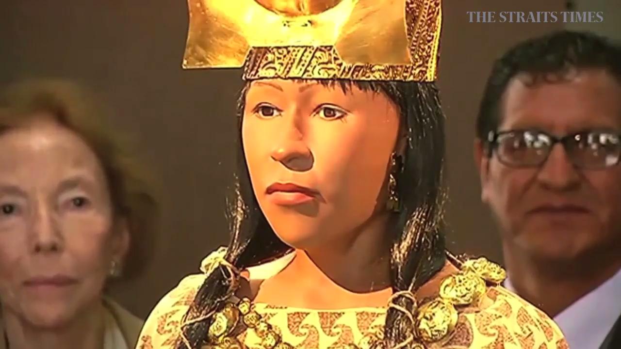 Peru reconstructs face of woman who ruled 1,700 years ago | The Straits ...