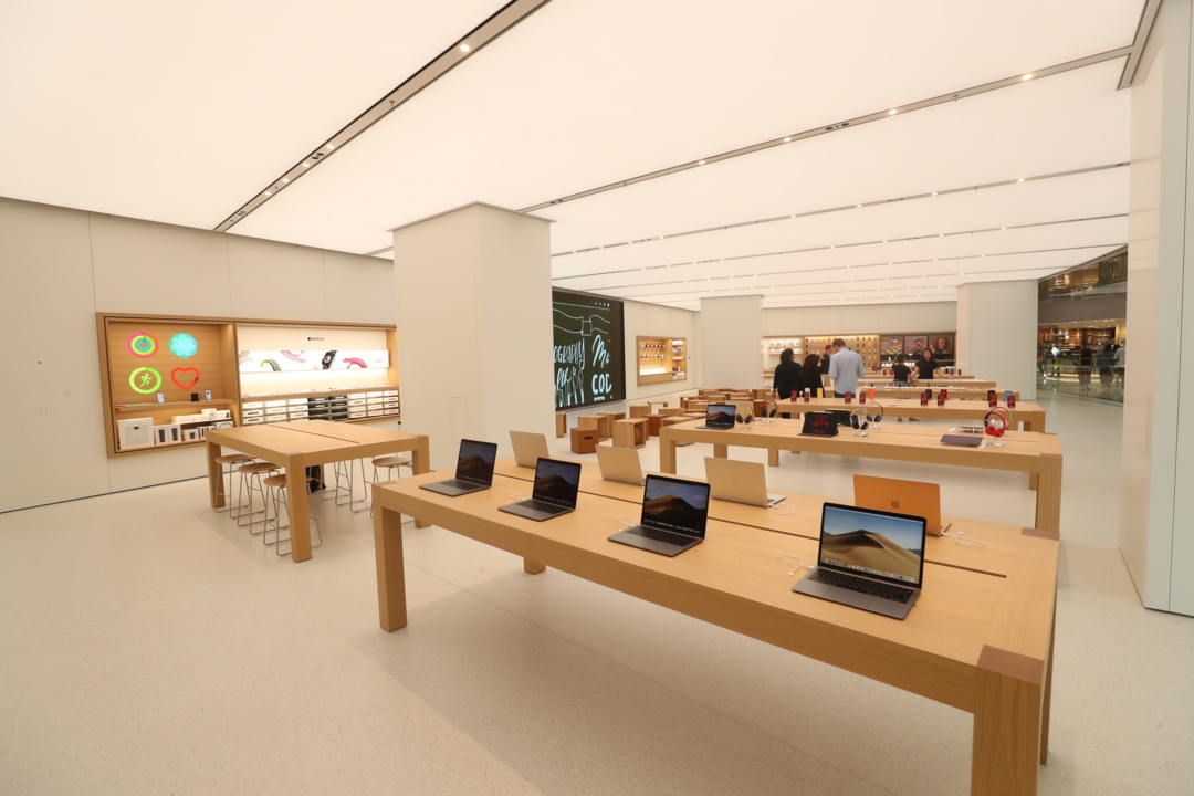First Apple store inside an airport complex to open on Saturday at ...