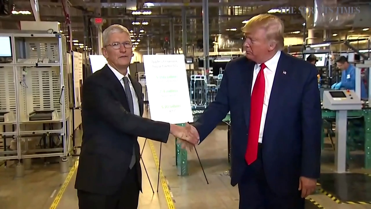 Trump considering whether Apple should be exempt from China tariffs ...