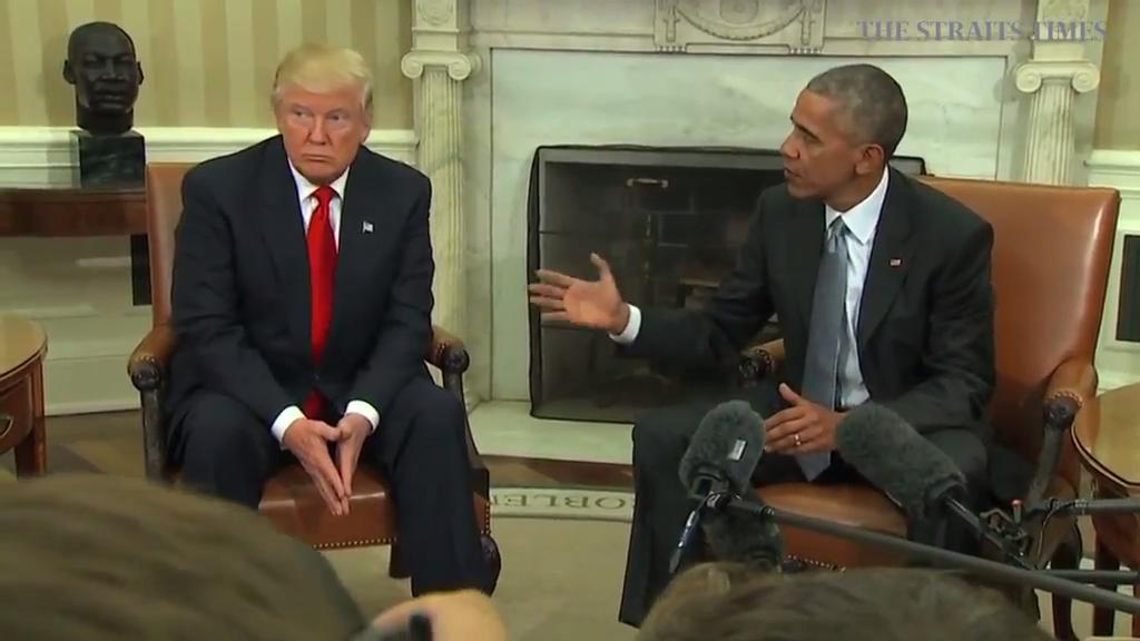 Donald Trump and Barack Obama discuss transition: Meeting was ...