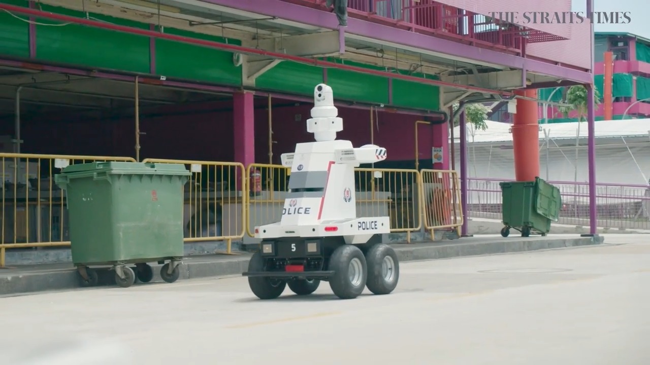 Police deploy autonomous robots in dormitory to patrol, ensure safe ...