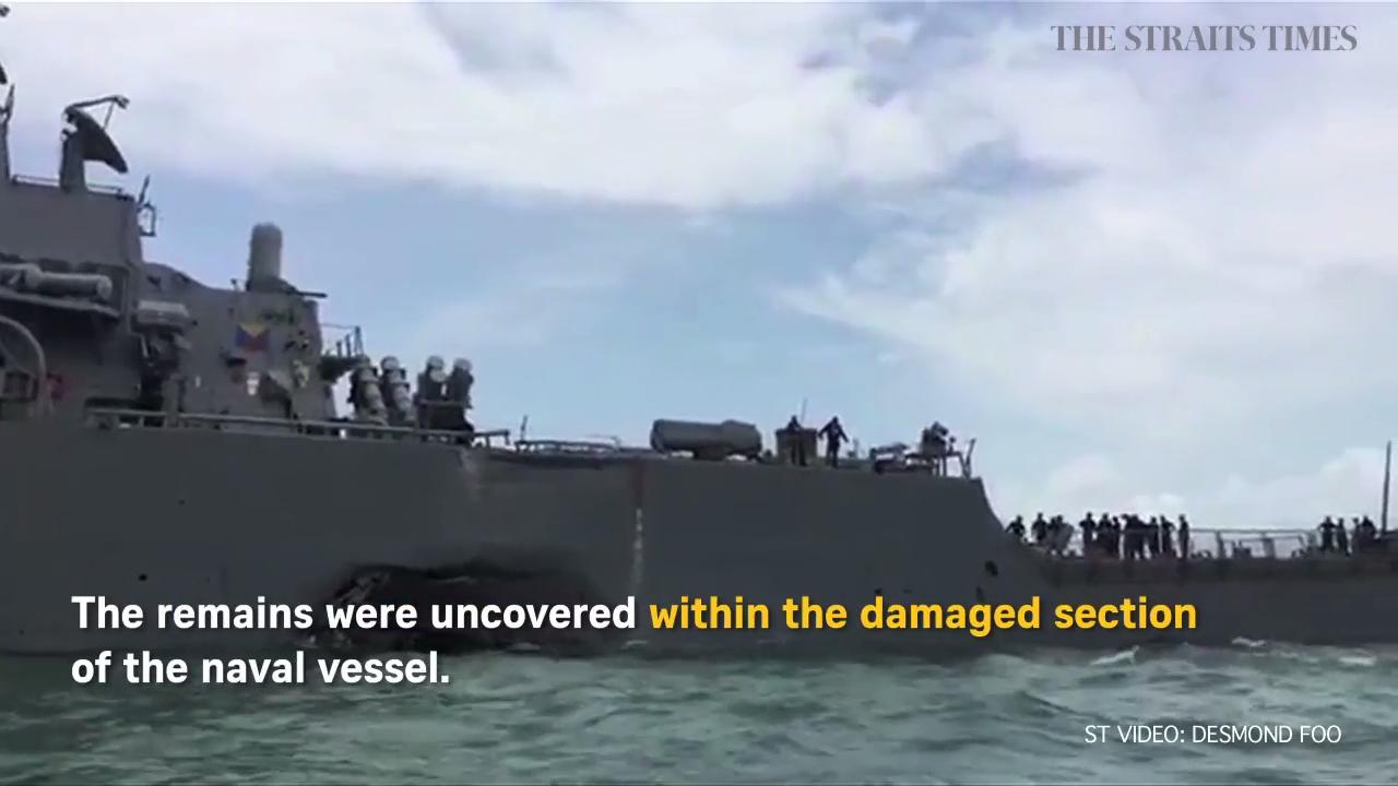 Only tanker was detected before collision with US destroyer | The ...