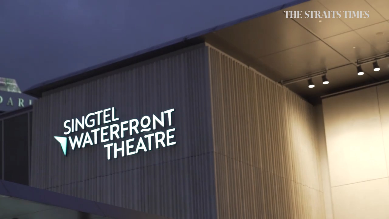 Inside look at the Singtel Waterfront Theatre which opens with new ...
