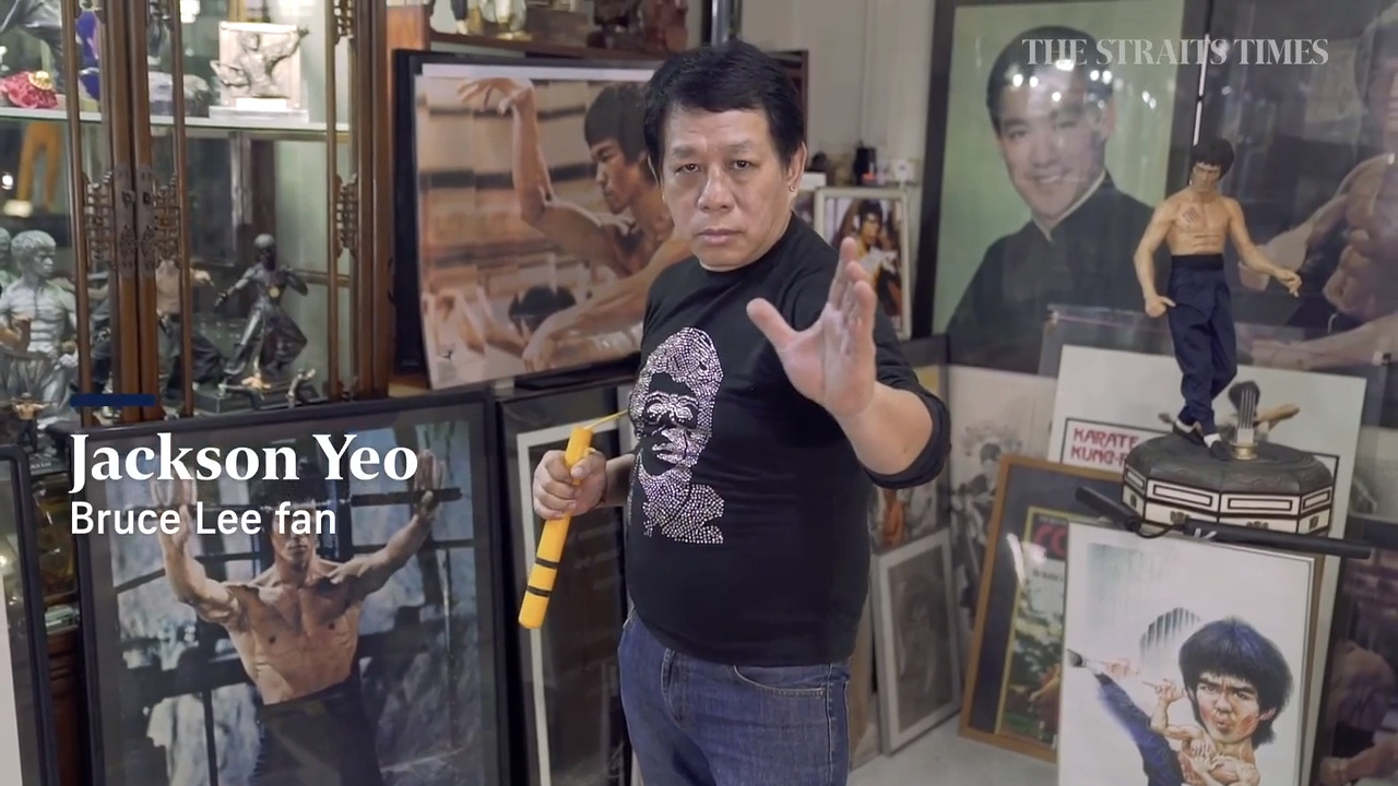 Hero worship: Singapore Bruce Lee fan spent 44 years collecting the ...
