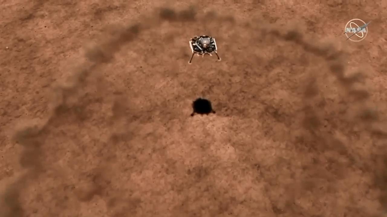 Nasa's latest Mars craft lands for unprecedented seismic mission | The ...
