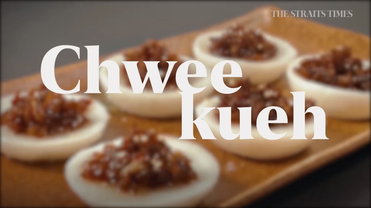 Comfort Cooking: Chwee kueh with a touch of luxury | The Straits Times