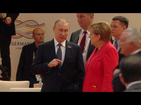G-20: Angela Merkel appears to roll her eyes at Vladimir Putin, and the ...