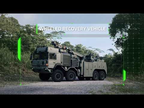 New recovery vehicle for Singapore Army features higher capacity ...