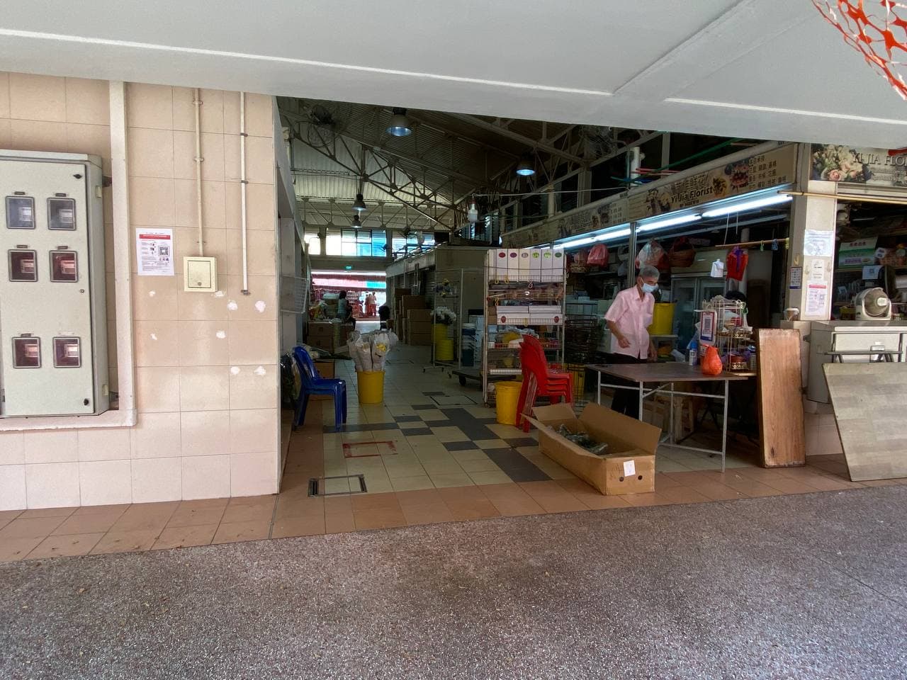 Chong Pang Market reopens to unusually thin crowds, Haig Road market ...