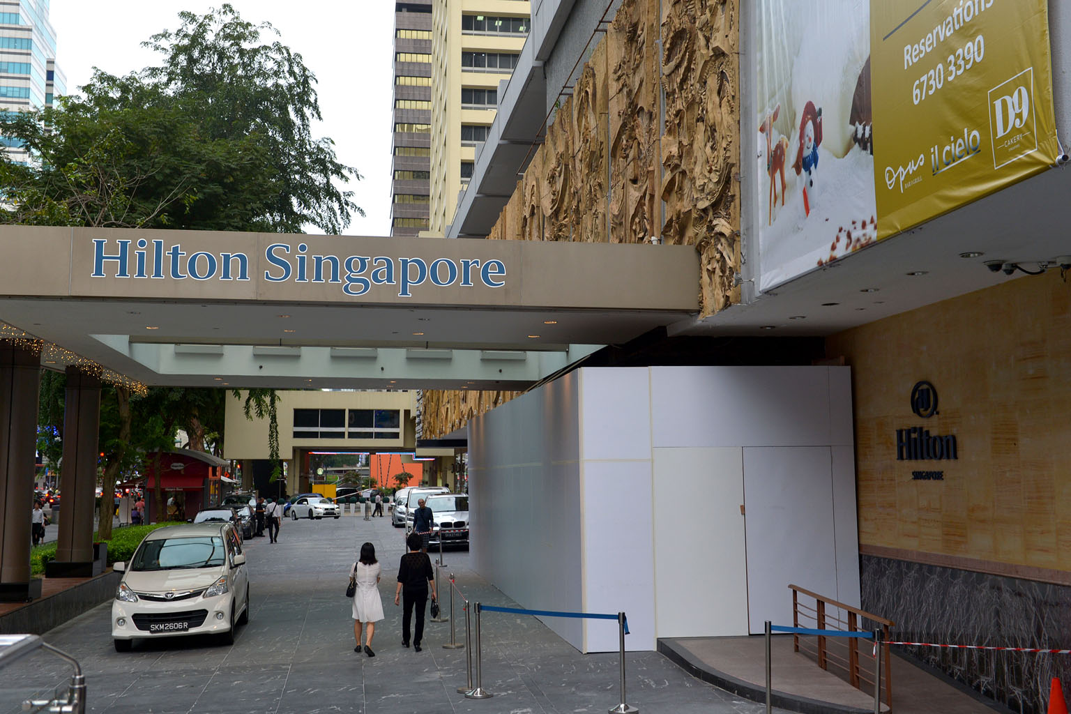 Hilton to replace false ceiling that collapsed in storm | The Straits Times