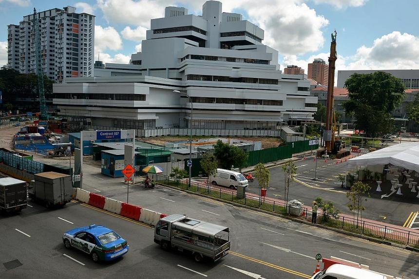 Building of new State Courts complex begins | The Straits Times