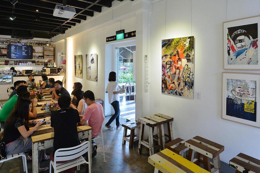More Restaurants And Cafes Display And Sell Art The Straits Times More Restaurants And Cafes Display And Sell Art The Straits Times